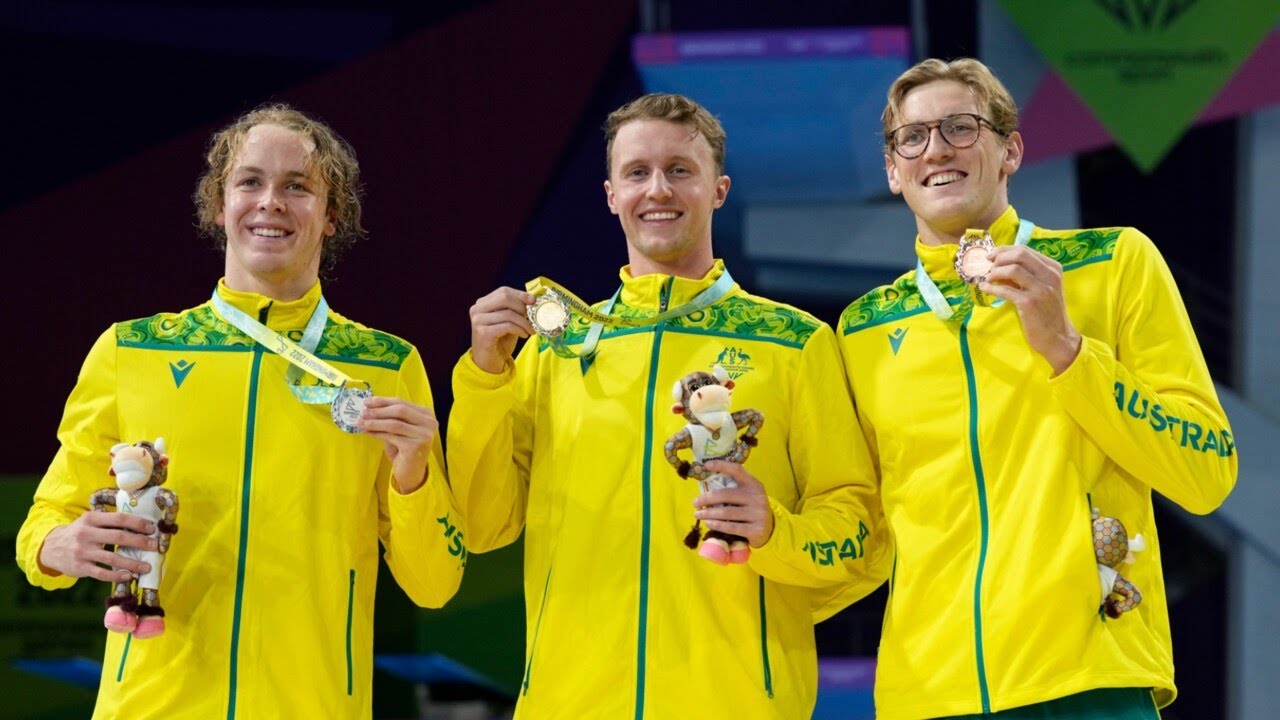 Australia brings home gold at Commonwealth Games - YouTube