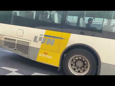 Van Hool newA360 (678066) op lijn 616 te Leuven Station - YouTube
