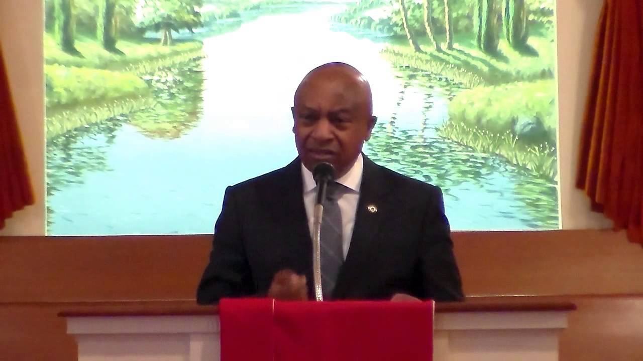 Burton Johnson Lecture 2015, Rev. James H. Harris - YouTube
