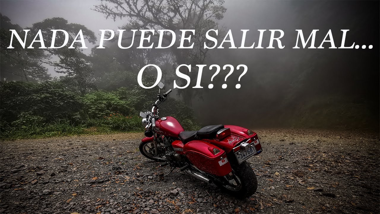 SE DAÑA mi MOTO de camino a la represa de Pirris. - YouTube