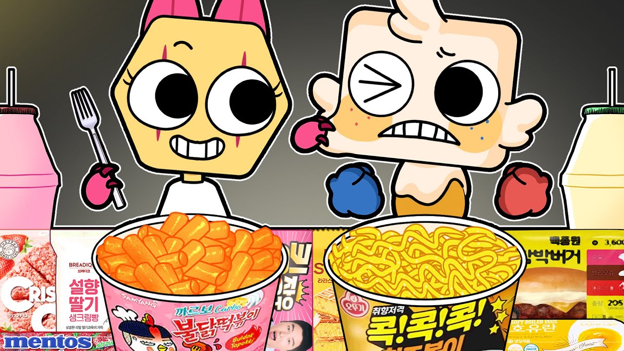 Dandy's World - Scraps VS Goob Convenience Store PINK ORANGE MUKBANG ...