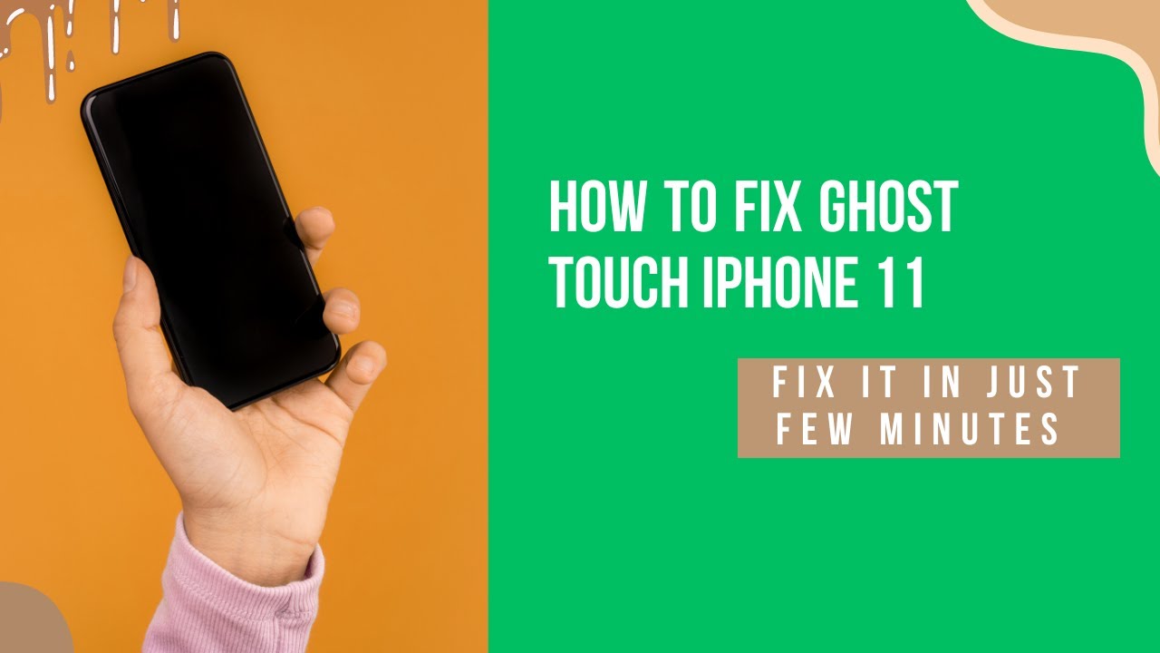 Ghost touch IPhone 11 fix it in 1 minute - YouTube