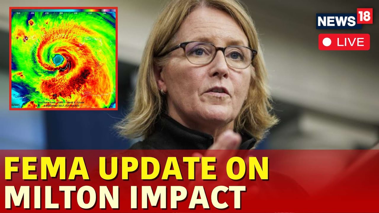 Milton Hurricane Live | Deanne Criswell Press Breifing | Milton ...