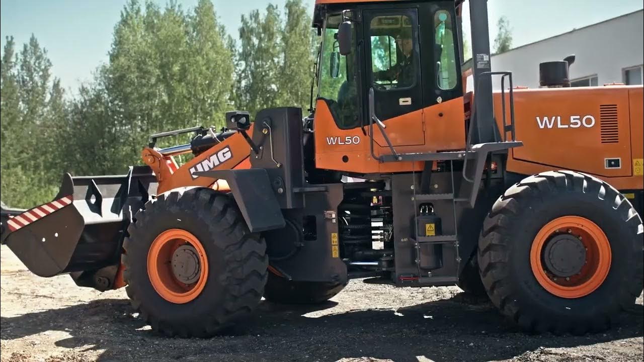 Фронтальный погрузчик UMG WL50 - YouTube