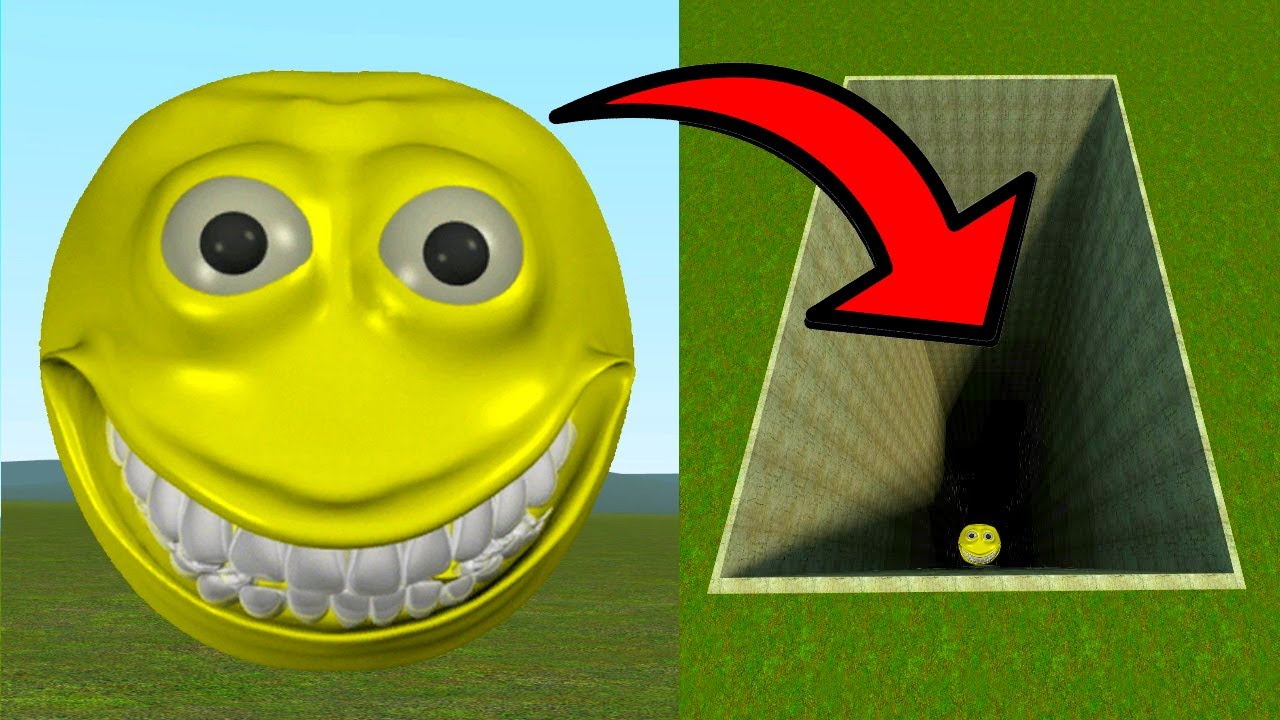 GIGGLE NPC VS GIANT PIT! - Garry's mod Sandbox - YouTube