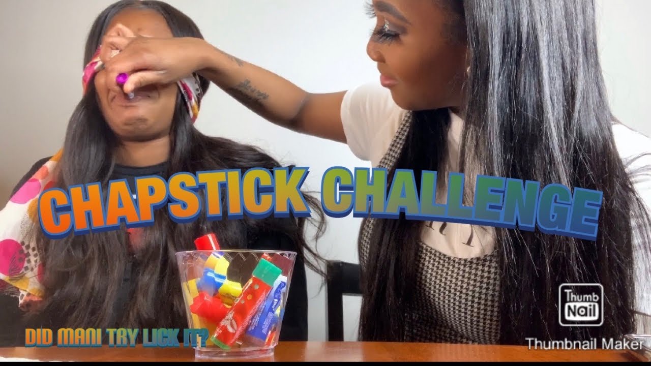 Chapstick challenge! Did Mani eat it?!?🤮 - YouTube