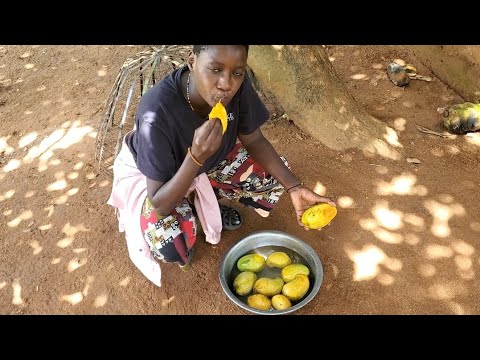 Mango season in Northern uganda. - YouTube