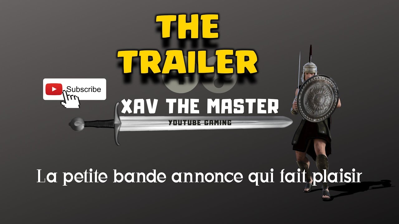 TRAILER Xav the master - YouTube