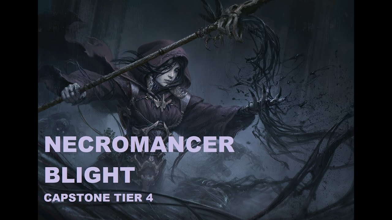 Diablo 4 | Necromancer Blight Tier 4 Capstone Dungeon | Hardcore - YouTube