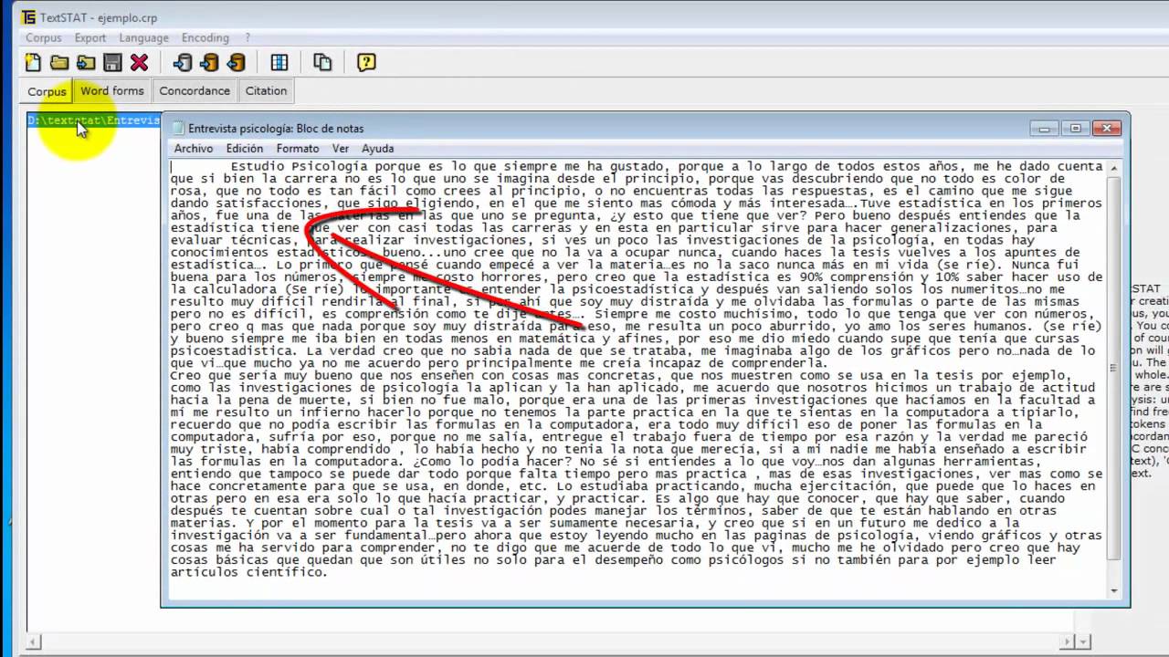 TEXTSTAT - ¿Quiere aprender un programa de Análisis Textual? - YouTube