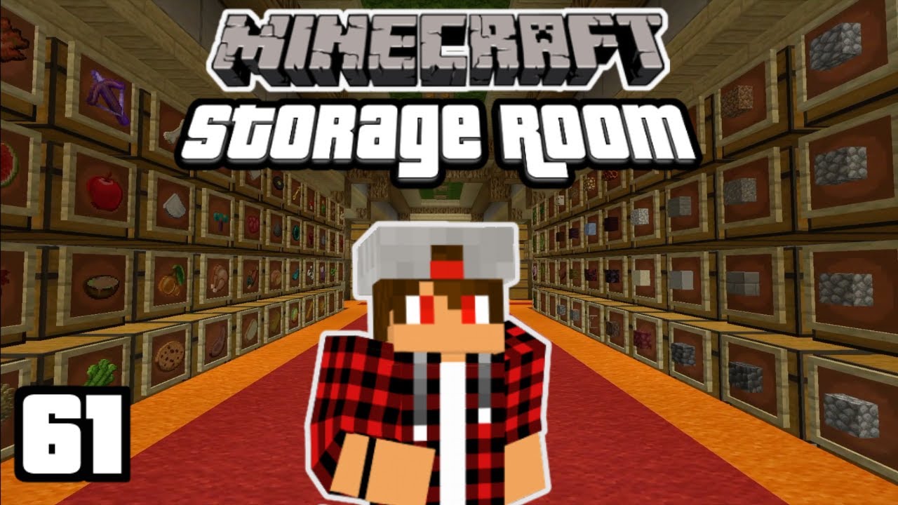 Ultimate Underground Storage Room! | Minecraft Lets Play | EP 61 - YouTube