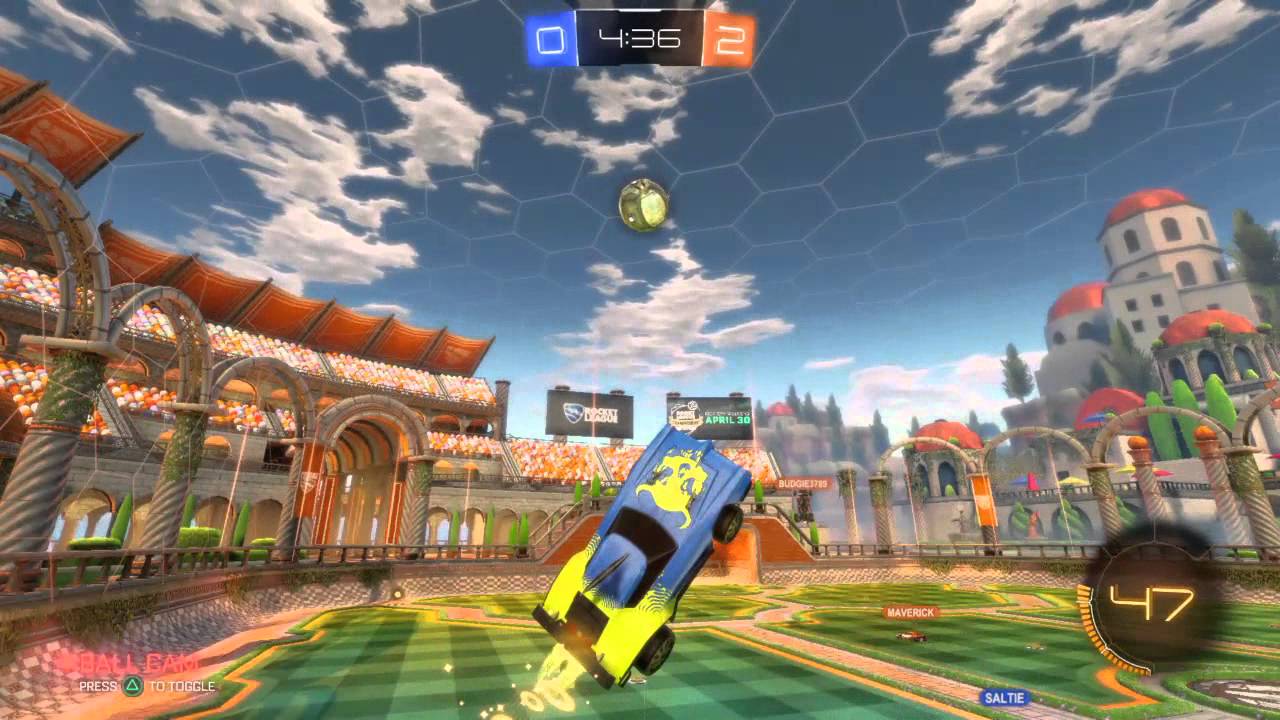 Rocket League insane ariel from pro - YouTube