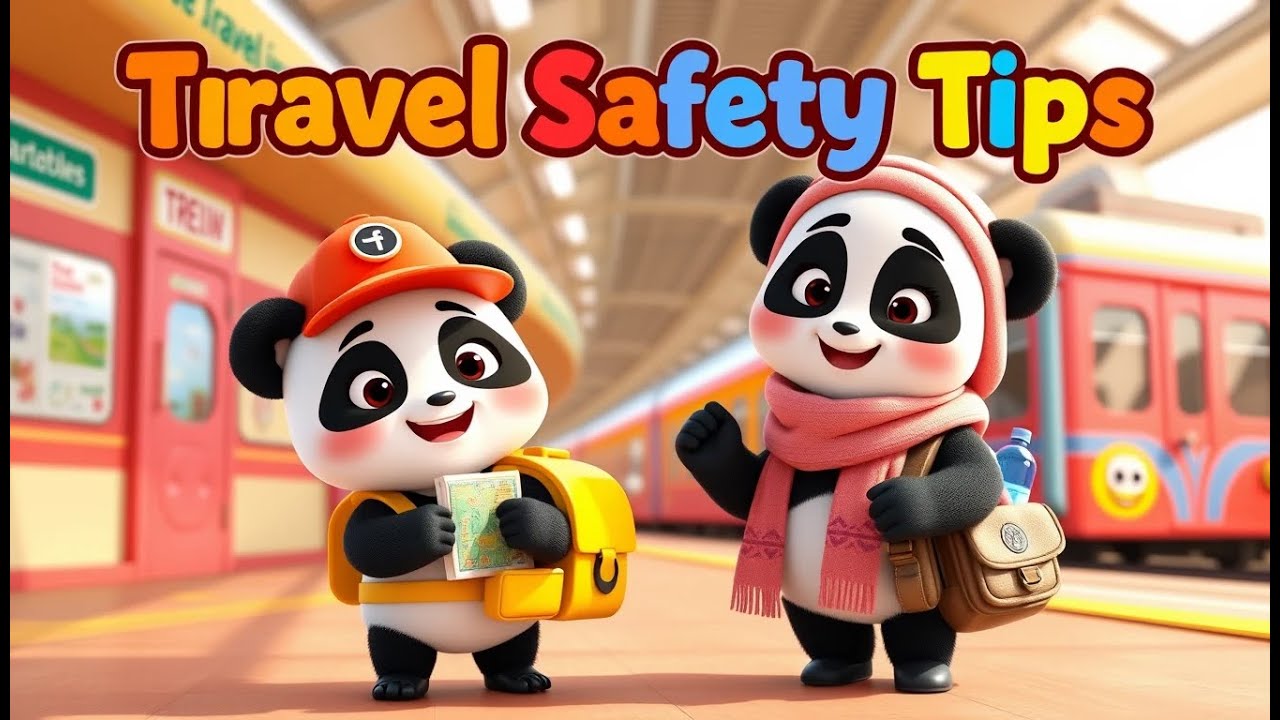 "Watch This Before Your Next Trip! Kids Travel Safety Story Time ...