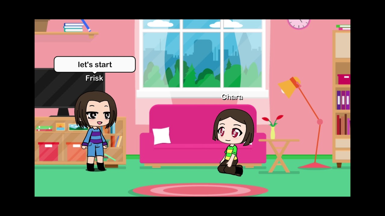Undertale Frisk Chara Reaction to Drunk Chara Part 1 - YouTube