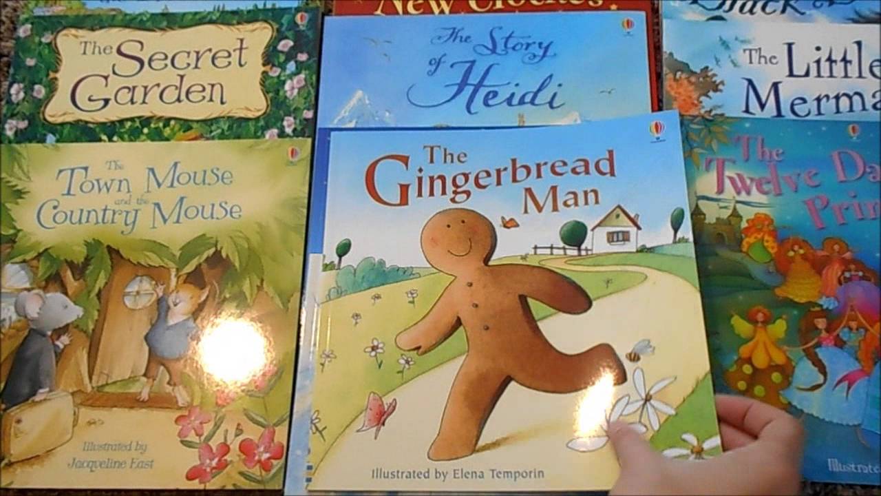 Usborne Picture Book gift set - YouTube