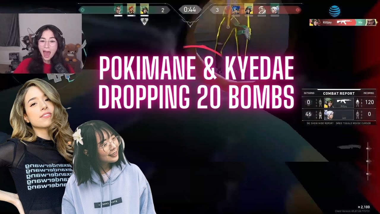 Queens on the Grind Pokimane & Kyedae Dropping 20 Bombs ft Ryanhiga ...