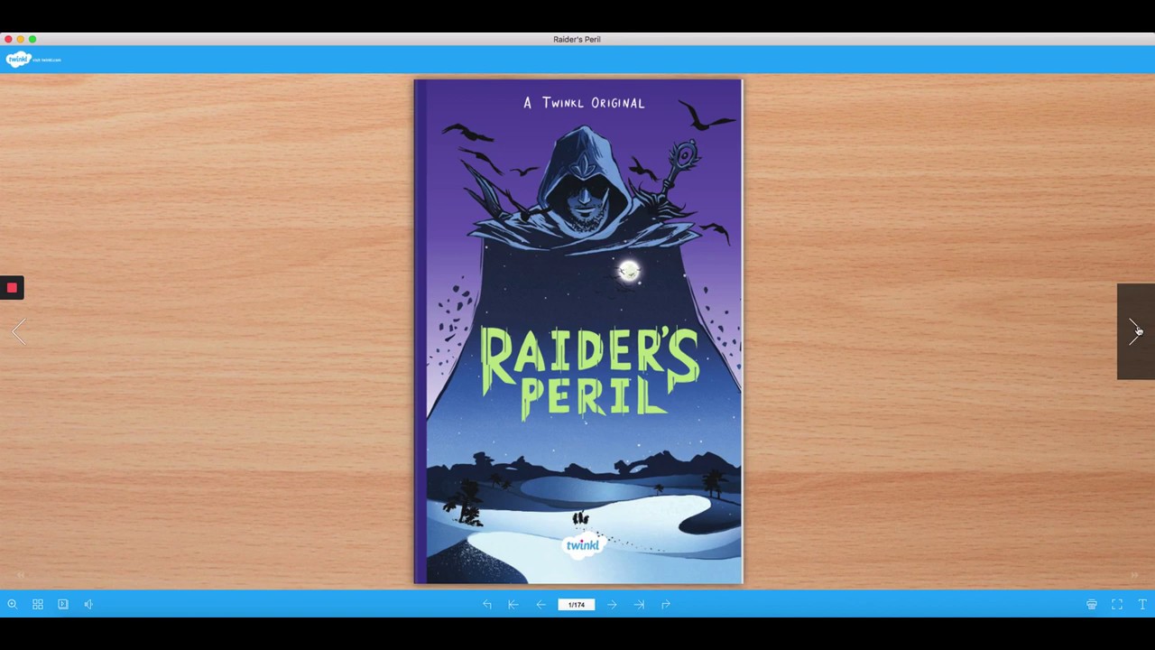 Raider's Peril Twinkl Originals Extract - YouTube