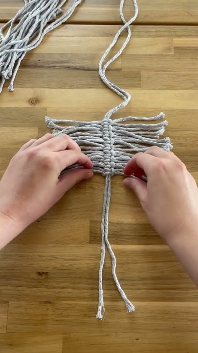 Folha de macrame - tutorial completo no canal! #macrame - YouTube