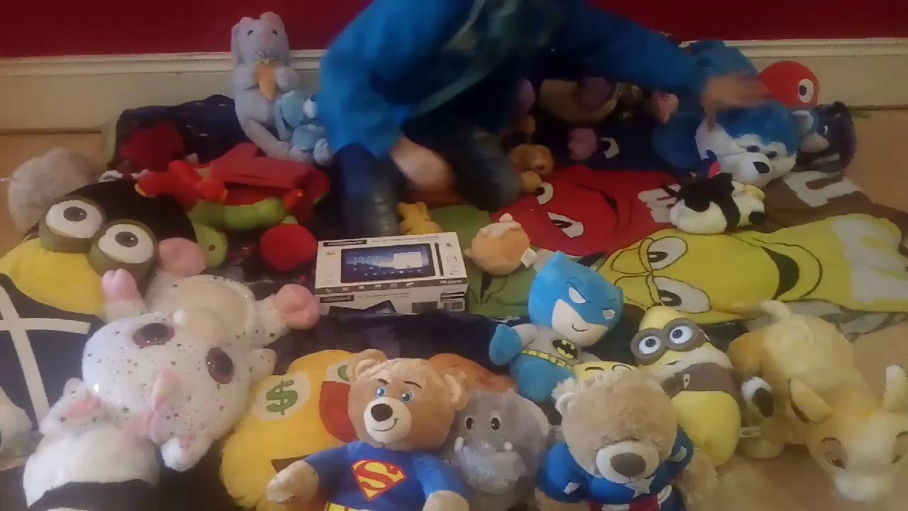 My teddy bear collection!!! - YouTube