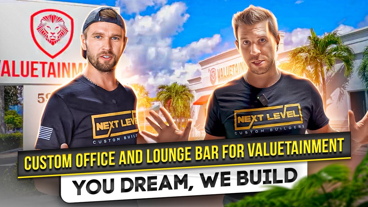 Custom Offices & Lounge Bar Remodeling for Patrick Bet-David ...