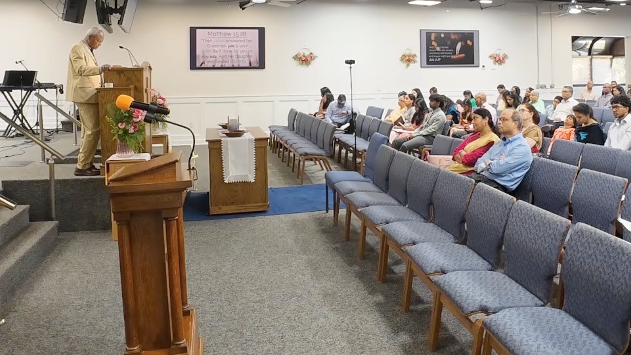 International Community Church Worship Service including Message. May ...