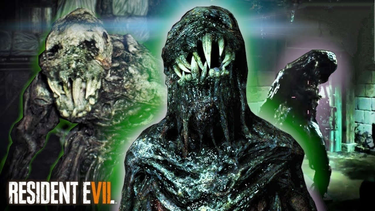 These creatures kept scaring me :( .......... (Resident Evil 7 ...