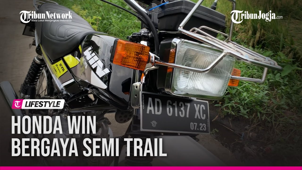 MOTOR LEGENDARIS, HONDA WIN SEMI TRAIL - YouTube