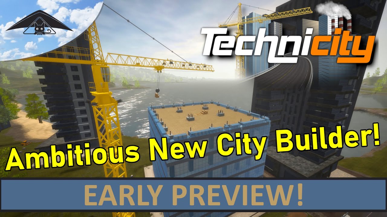Technicity - Early Preview [ Ambitious New City Builder ] - YouTube