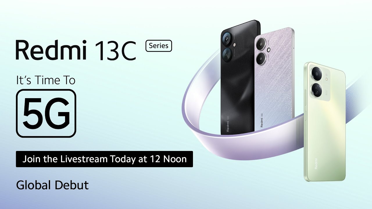 Redmi 13C Series | Launching on 6th December 2023 - YouTube