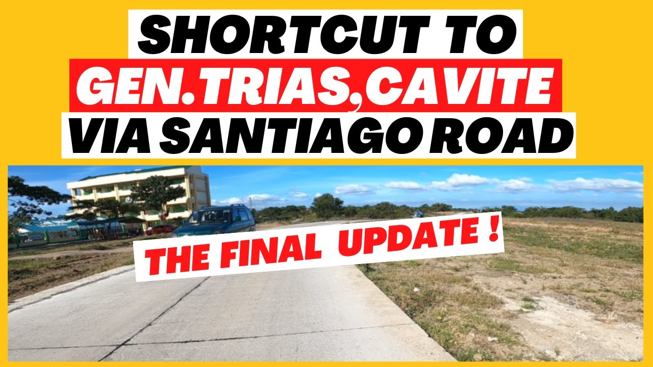 HOW TO SHORTCUT IN GEN.TRIAS VIA SANTIAGO ROAD,GEN.TRIAS CAVITE - YouTube