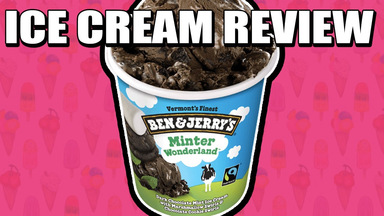 Ice Cream Review: Ben & Jerry's Minter Wonderland - YouTube