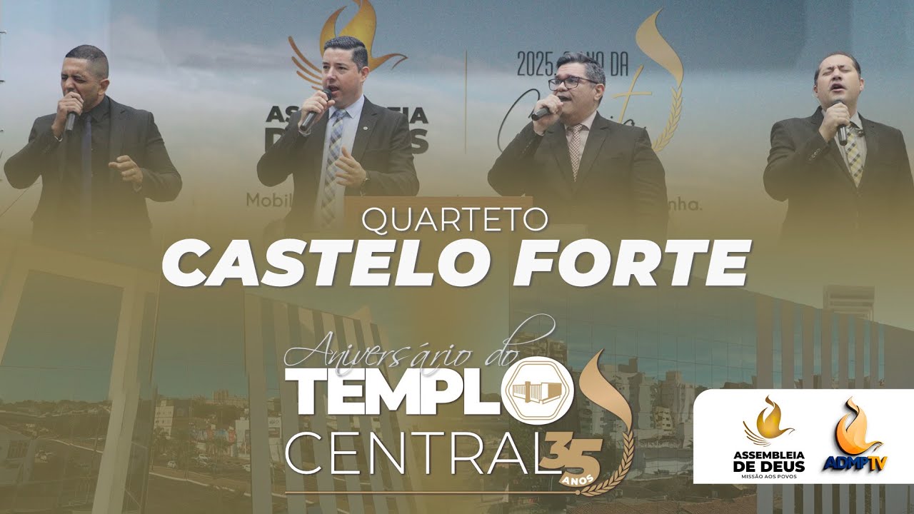 QUARTETO CASTELO FORTE - A MINHA ALMA ESTAVA LONGE / PROMESSA NA BÍBLIA ...
