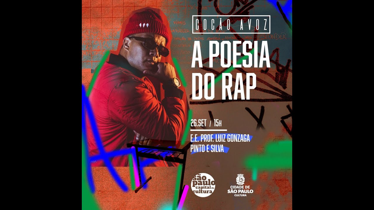 Cocão Avoz - A Poesia Do Rap. Emef Luiz Gonzaga - YouTube