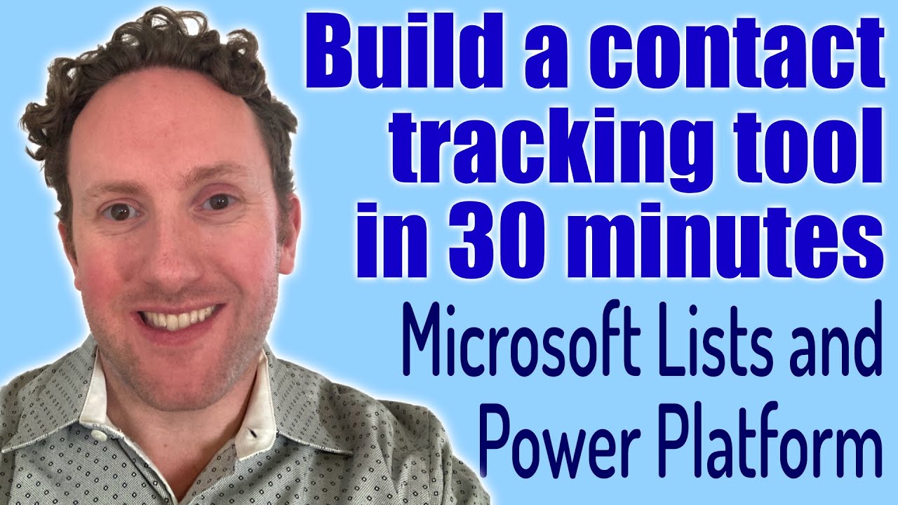 Microsoft Lists and Power Platform - A simple contact tracking system ...