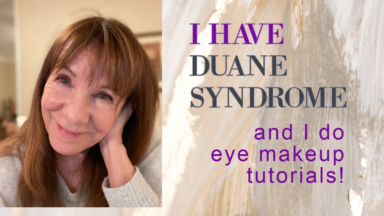 I have Duane Syndrome and I do eye shadow tutorials! - YouTube