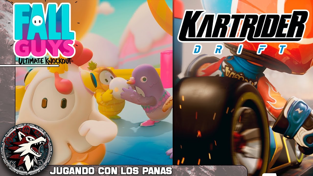 【🔴】[FALL GUYS/KART RIDER DRIFT] |CON PANAS|: ¿Listos? ¿Pequeño spoiler ...