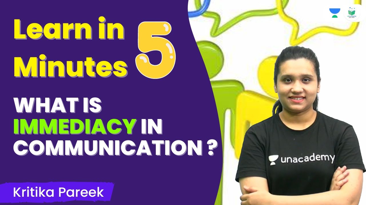What is Immediacy in Communication? Kritika Pareek - YouTube
