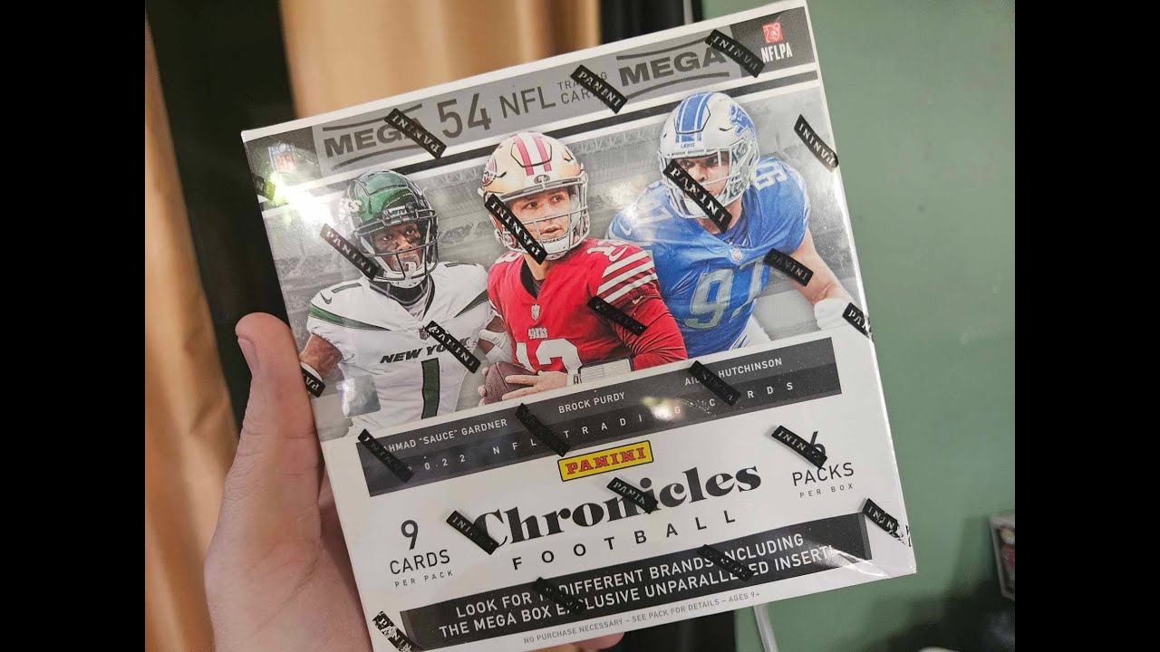 2022 NFL Chronicles Mega Box...Searching for Brock Purdy...and ...