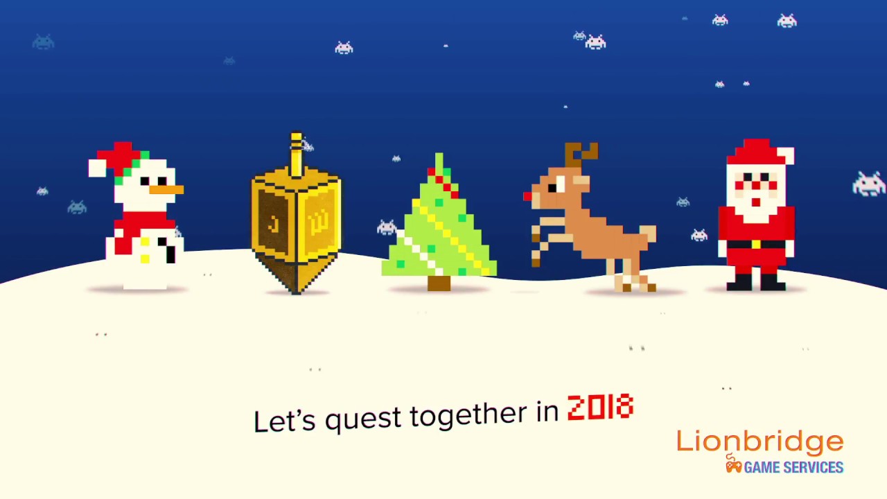 Lionbridge Games Holiday Card 2017 - YouTube