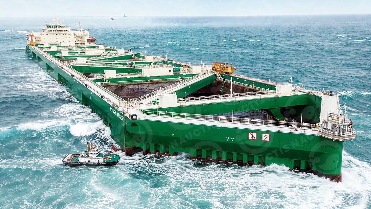 This Ship Produces 2 MILLION Salmon INSIDE: World's Biggest Offshore ...