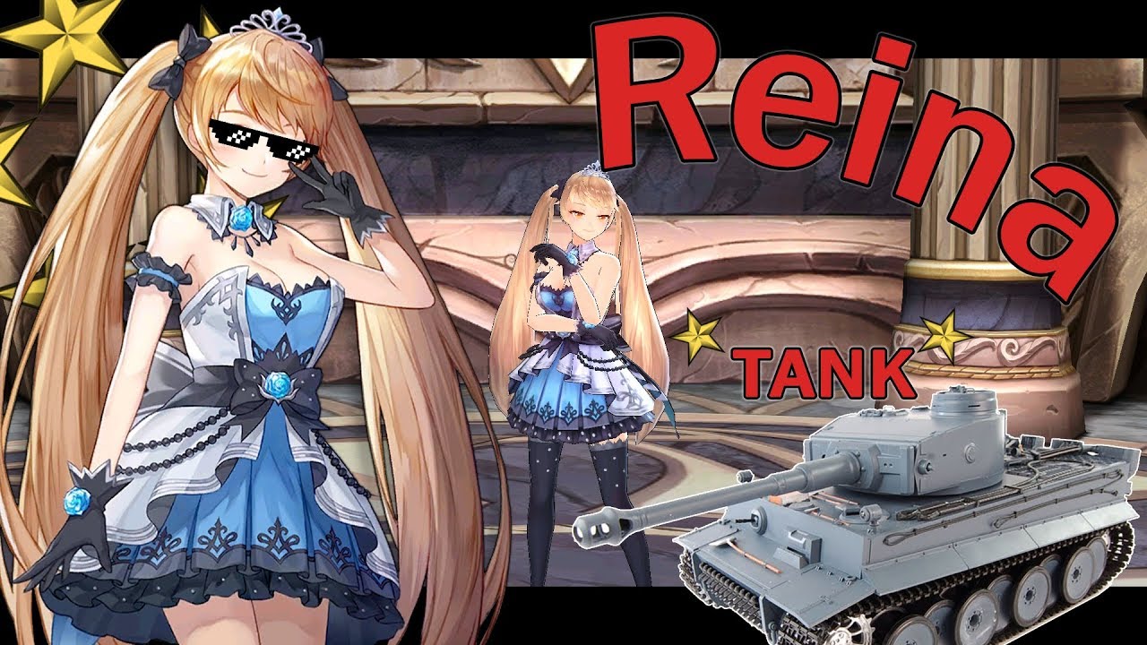 King's Raid - Tank build Reina PVP - YouTube