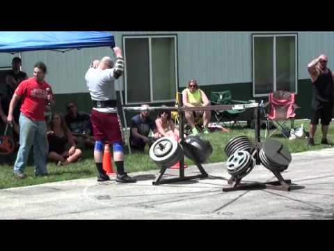Rob Simnick - Strong Man Competition : Conan's Wheel - YouTube