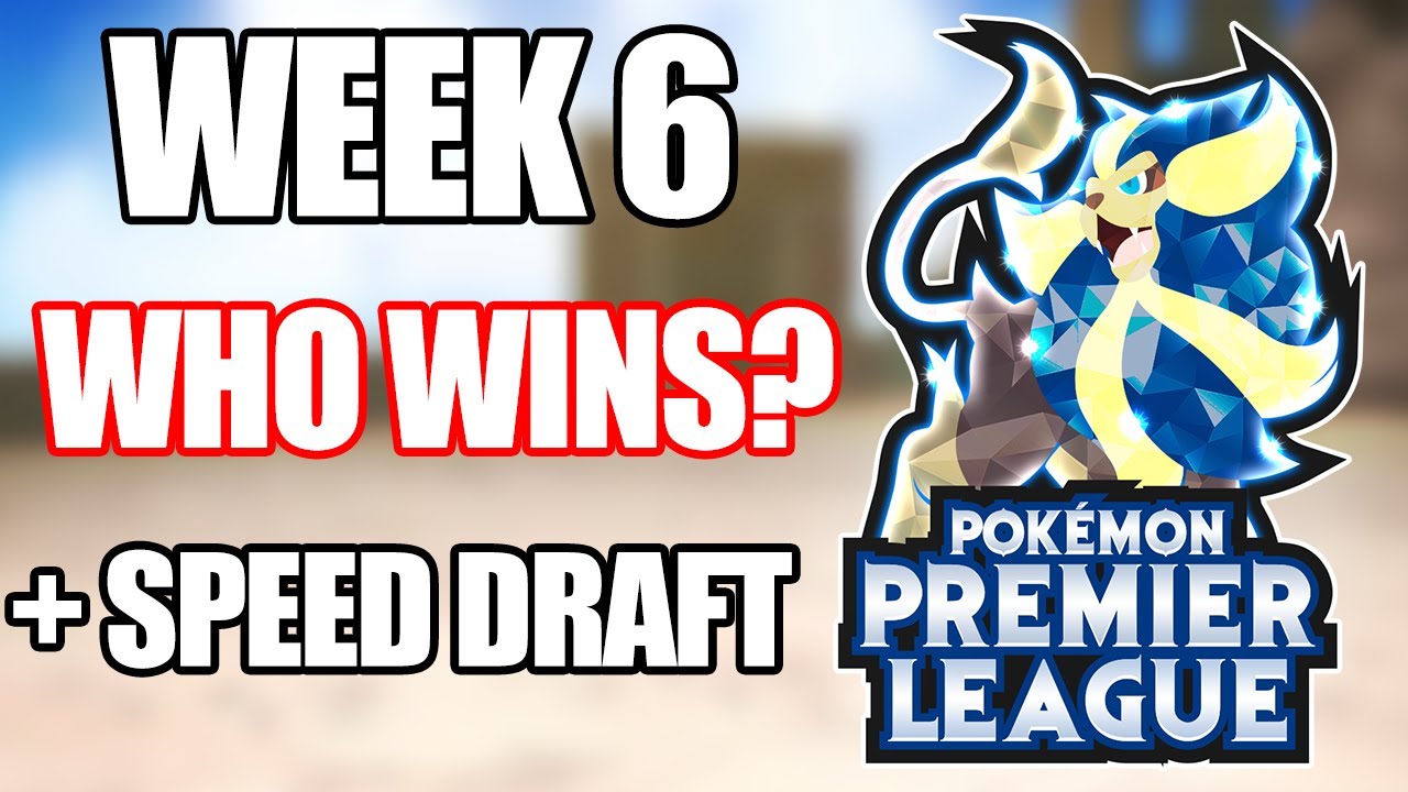 Pokemon Draft League Week 6 Matchups! Lets decide who wins with ...