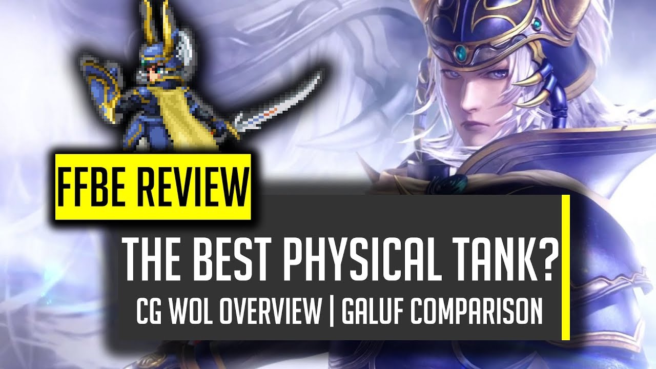 Unreal Support Tank! Awakened Warrior of Light Review! - [FFBE] Final ...