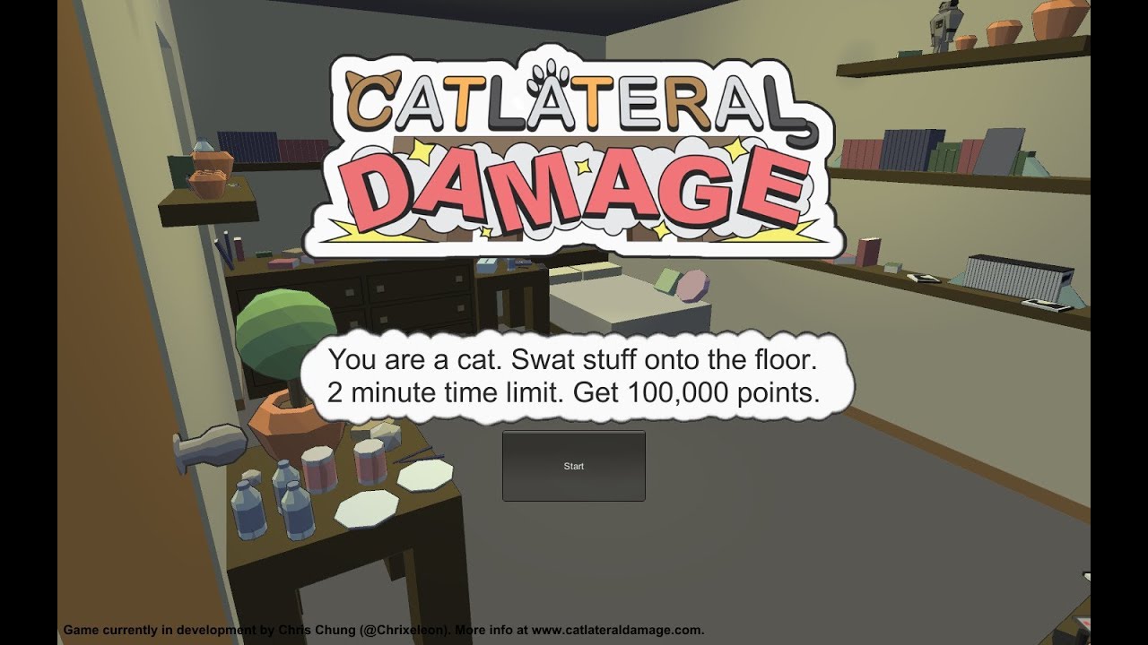 IM A KITTY CAT! catlateral damage - YouTube