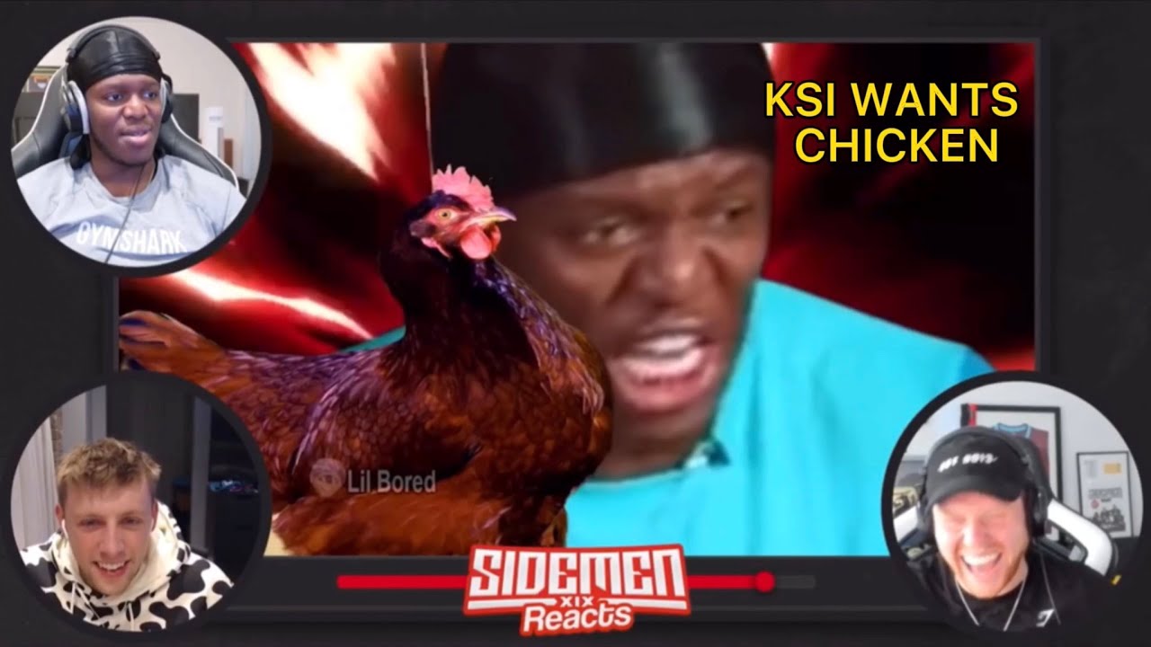 ksi wants chicken 🐔 (FUNNY KSI MOMENT) - YouTube