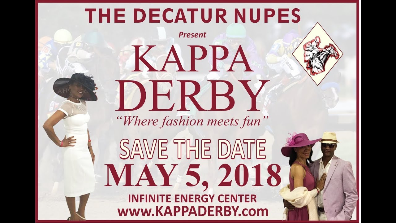 2018 Decatur Nupes Kappa Derby - Save The Date - YouTube