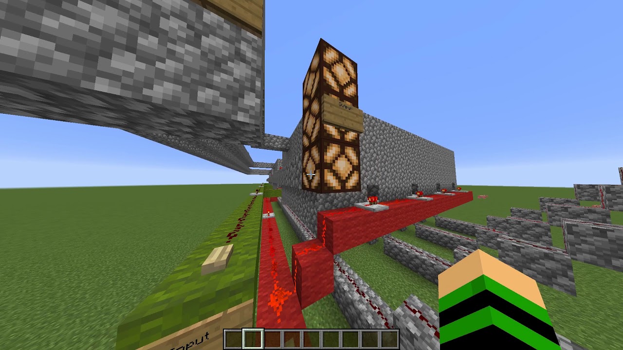 working RAM in Minecraft with only redstone - YouTube
