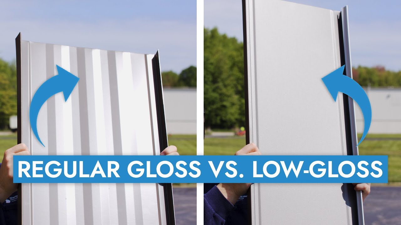Regular vs. Low-Gloss Metal Panels: Is There Really a Difference? - YouTube