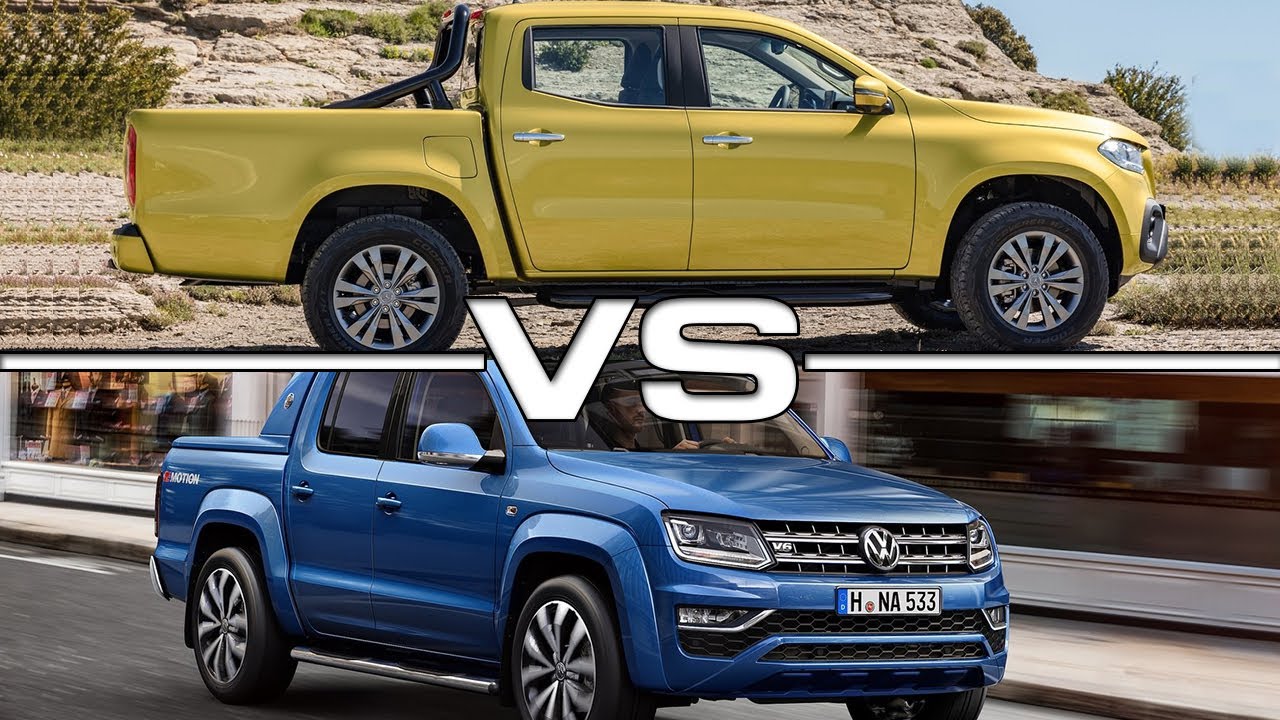 2018 Mercedes X-Class vs 2016 Volkswagen Amarok - YouTube